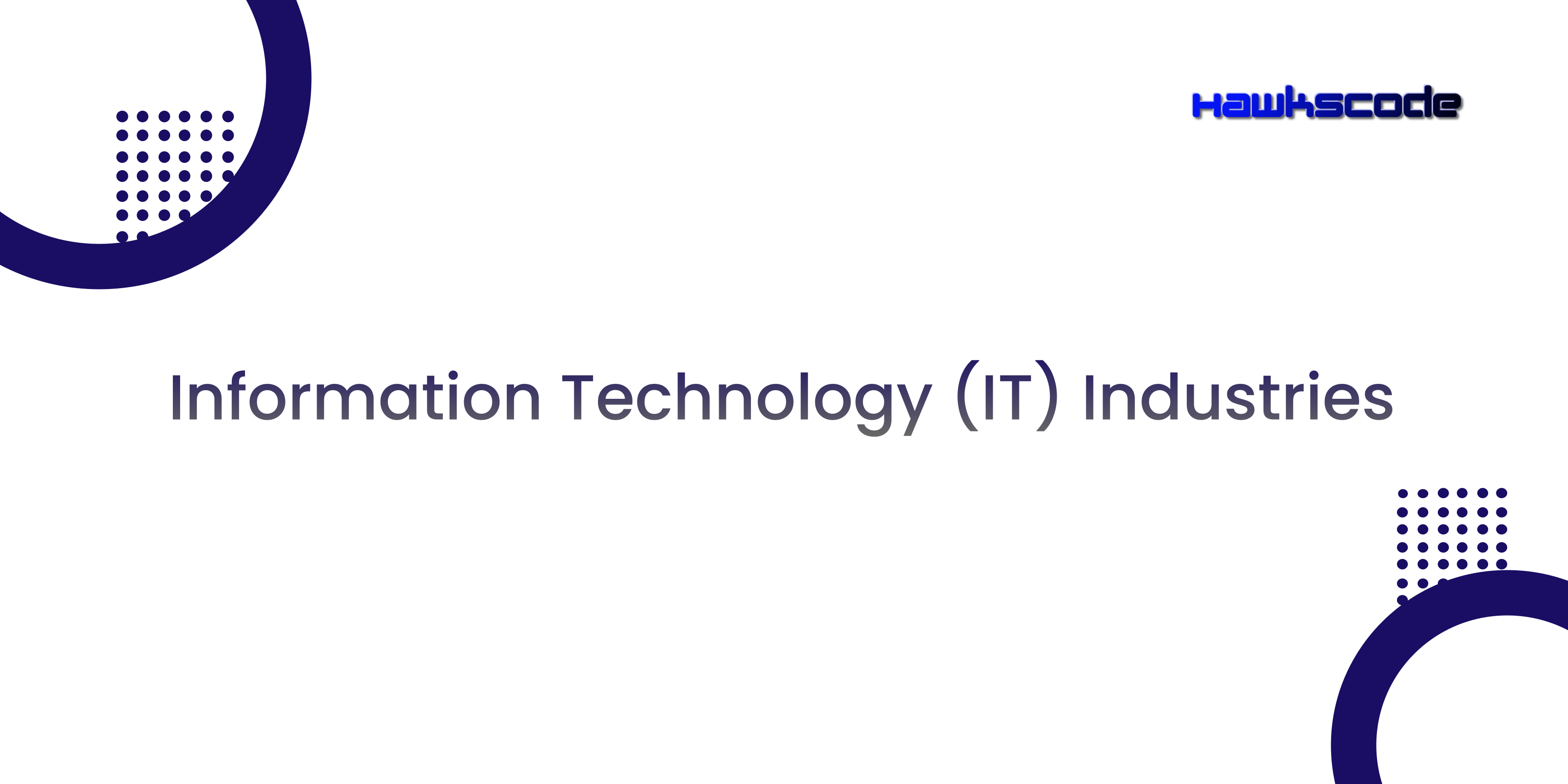 INFORMATION TECHNOLOGY - Web Design Services, Web Development Company ...