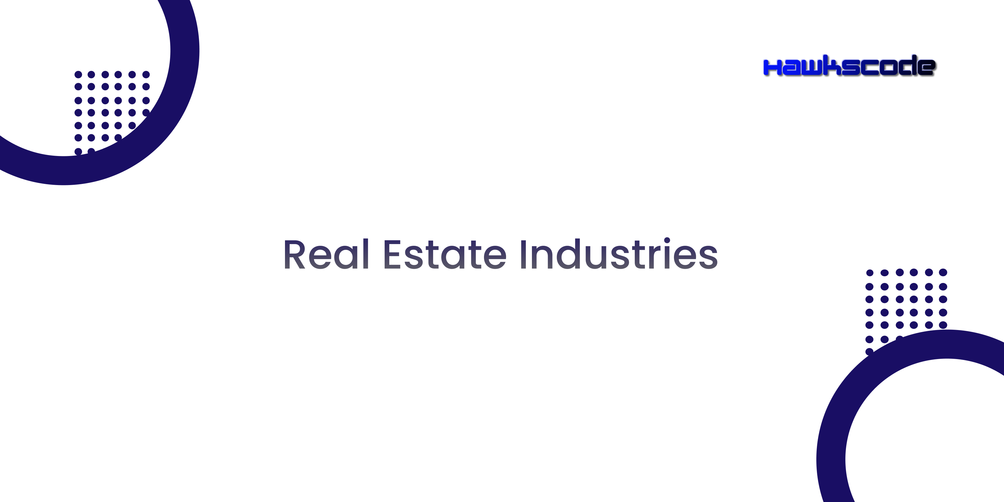 REAL ESTATE - Web Design Services, Web Development Company | HawksCode
